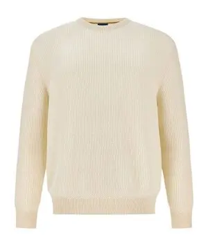 Paul & Shark Piuma Wool Crewneck Sweater - Milk
