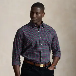 Ralph Lauren Plaid Twill Shirt - Moss Agate