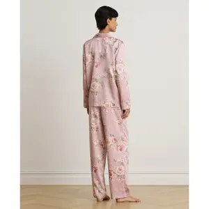 Ralph Lauren Floral Satin Sleep Set