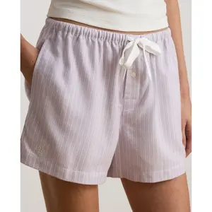 Ralph Lauren Striped Brushed Twill Pj Boxer Short