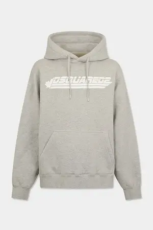 Dsquared2 Loose Fit Hoodie - Grey