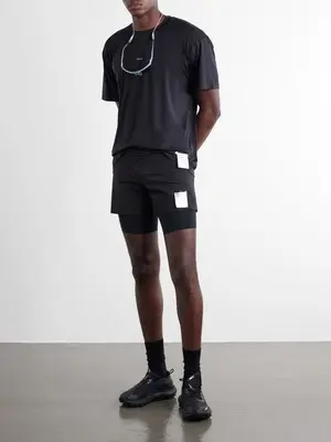 Satisfy Logo-print Auralite™ T-shirt