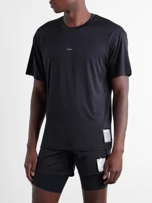 Satisfy Logo-print Auralite™ T-shirt