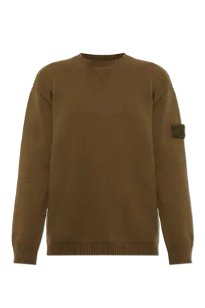 Stone Island Crew Neck Sweater - Brown
