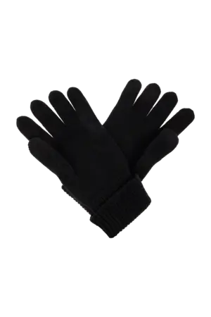 Woolrich Wool Gloves With Sewn-on Logo