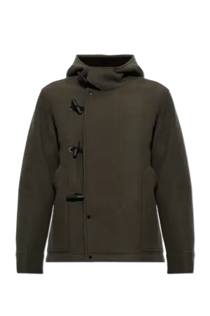 Stone Island Insulated Jacket With Hood - Green