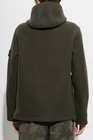 Stone Island Insulated Jacket With Hood - Green