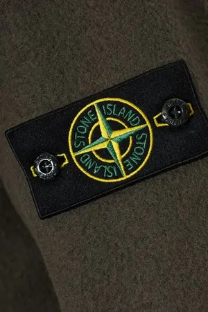 Stone Island Insulated Jacket With Hood - Green