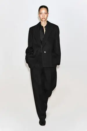 Cos Waisted Tailored Wool Blazer