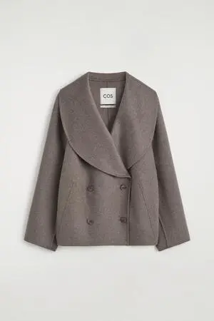 Cos Double-faced Cashmere Bomber Jacket