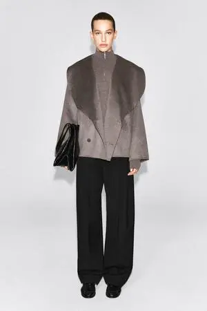 Cos Double-faced Cashmere Bomber Jacket