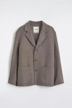 Cos Button Detailed Outerwear For Men
