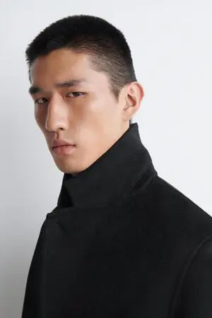 Cos Tailored Double-faced Cashmere Blazer - Black