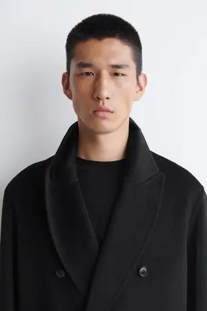 Cos Tailored Double-faced Cashmere Coat