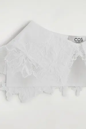 Cos Lace-detail Collar