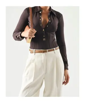 Elisabetta Franchi Stretchy Bodysuit