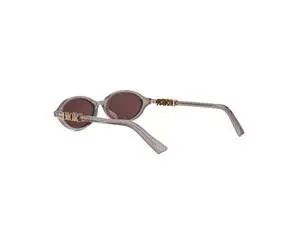 Dior Oval Frame Sunglasses - Grey