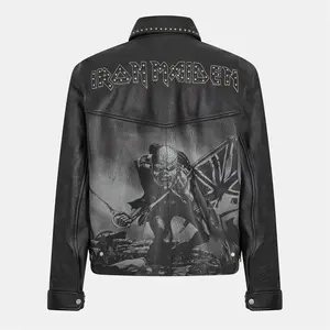REPRESENT X Iron Maiden Trooper Leather Jacket