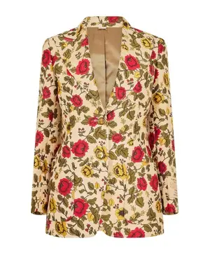Gucci Floralprinted Blazer