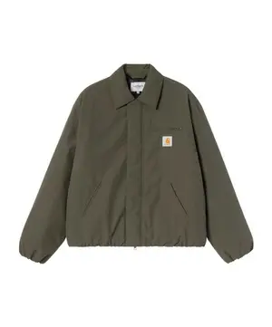 Carhartt Work In Progress Logo-patch Zip-up Jacket