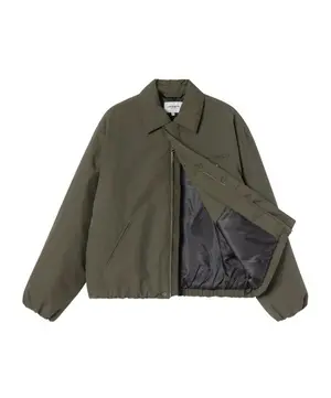 Carhartt Work In Progress Logo-patch Zip-up Jacket