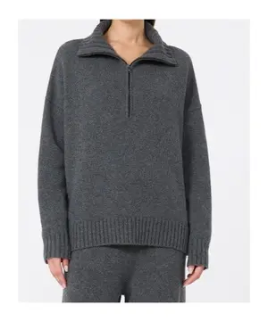 Max Mara Half-zipped Long-sleeved Jumper