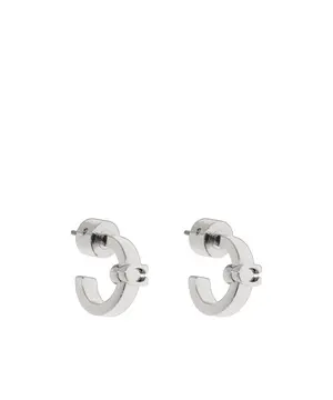 COACH Logo Plaque Earrings