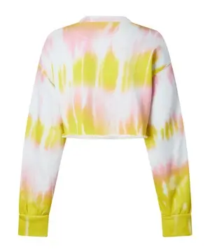 Gucci Tiedye Cropped Crewneck Sweatshirt