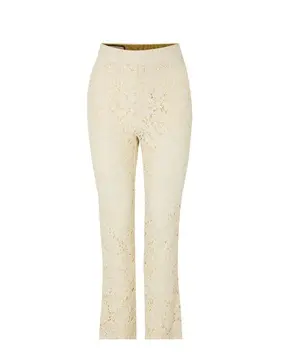 Gucci Lace Flared Trousers - No