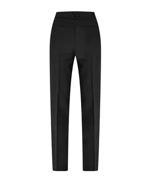 Bottega Veneta Highwaisted Straight Cropped Trousers