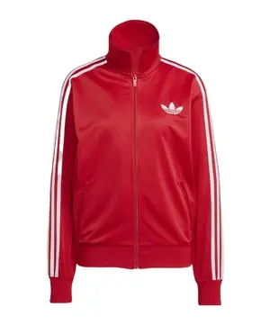 ADIDAS ORIGINALS Classic Loose Track Top - Red