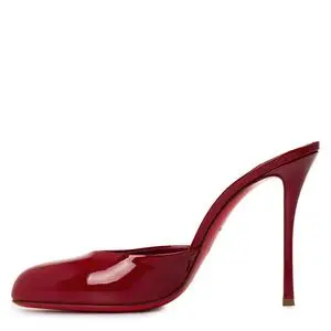 CHRISTIAN LOUBOUTIN Patentleather Mules