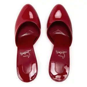 CHRISTIAN LOUBOUTIN Patentleather Mules