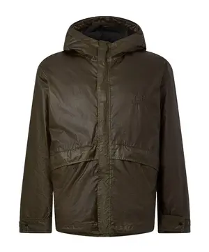 C.P. COMPANY Hooded Jacket - Black
