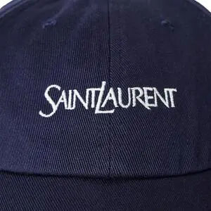 Saint Laurent Corduroy Baseball Cap