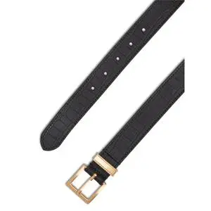 Tommy Hilfiger Crocodileembossed Leather Belt