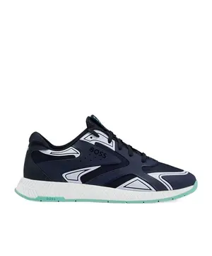 Hugo Boss Trendy Casual Running Shoes - Blue