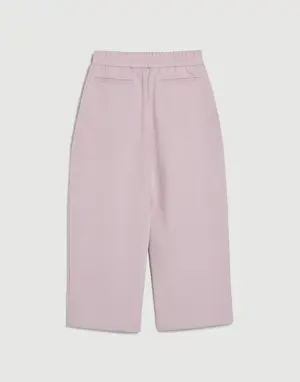 Brunello Cucinelli Cotton Smooth French Terry Track Trousers With Monili