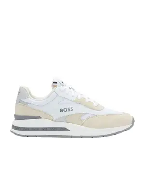 Hugo Boss Laceup Luxurystyle Chunky Sneakers - White