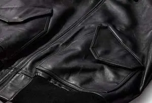 A.PRESSE Cwu-45 Flight Leather Jacket