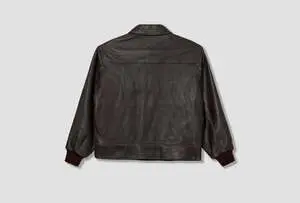 A.PRESSE A-1 Flight Leather Jacket