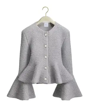Dior Peplum Jacket - Grey