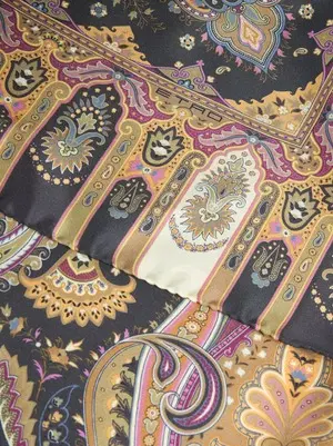 Etro Paisley-motif Silk Scarf