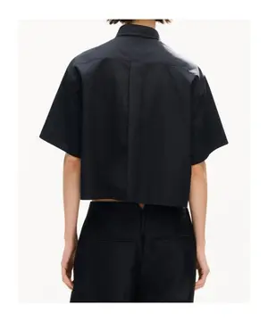 Kenzo Wildflower' Embroidered Short Sleeve Shirt In Cotton Poplin