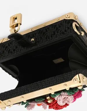 Dolce & Gabbana Dolce Box Crochet Shoulder Bag