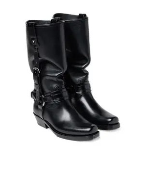Fendi Count Leather Boots
