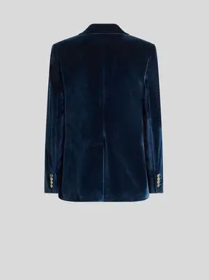 Etro Stretch Velvet Jacket