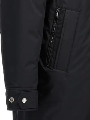 MOORER Hooded Padded Parka Coat