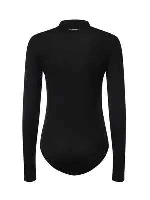 Pinko Long-sleeve Buttoned Bodysuit
