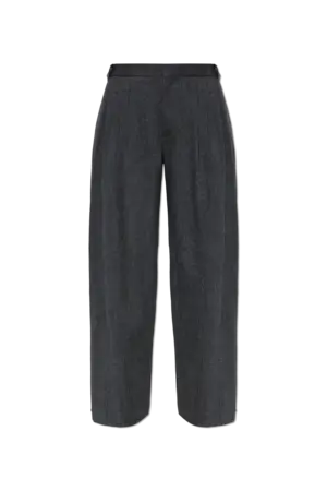 Rag & Bone Wool Pleated Trousers - Grey